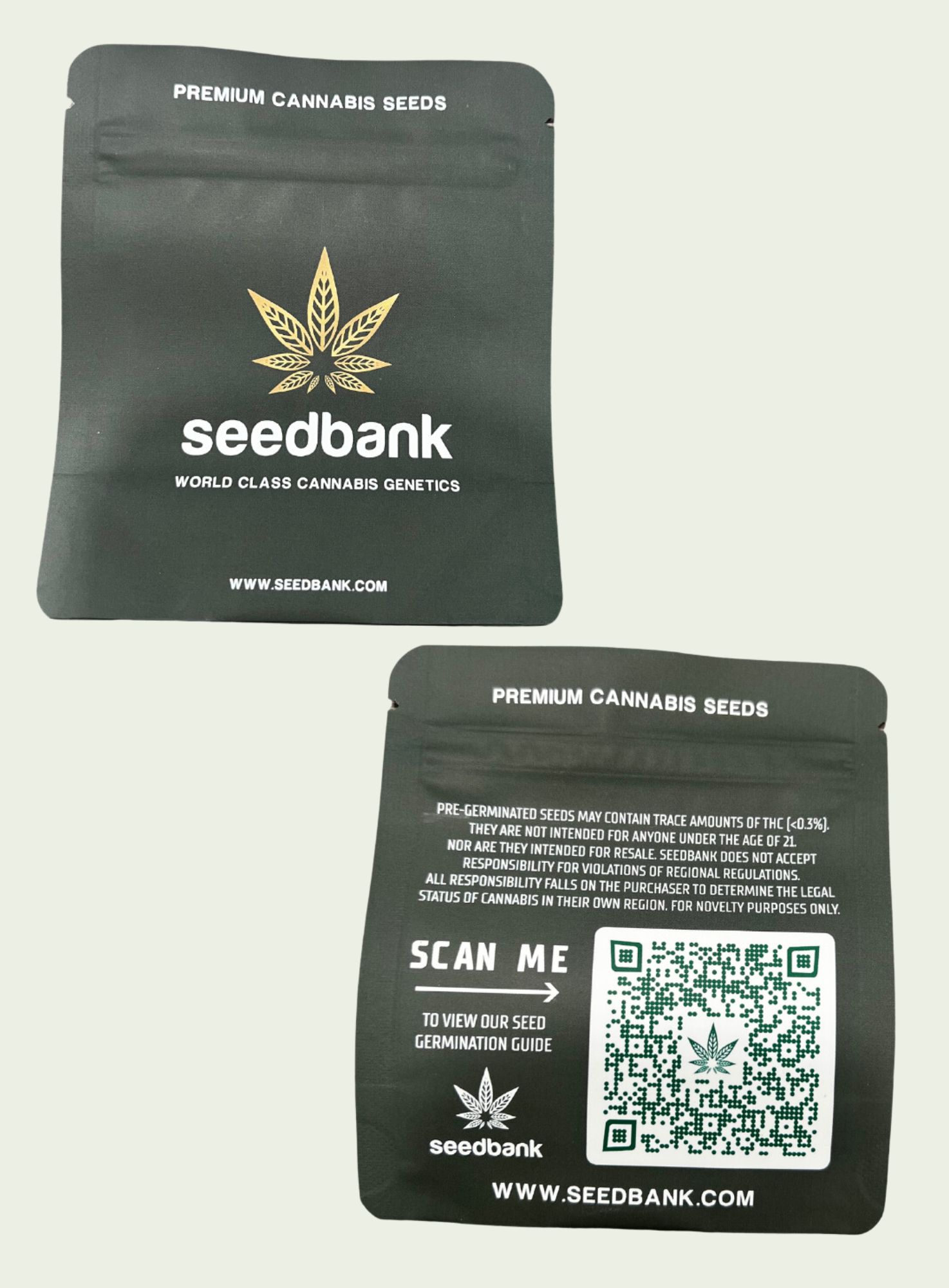 7 Seed Packaging Design Ideas for Growing Companies - Green 420 Pack